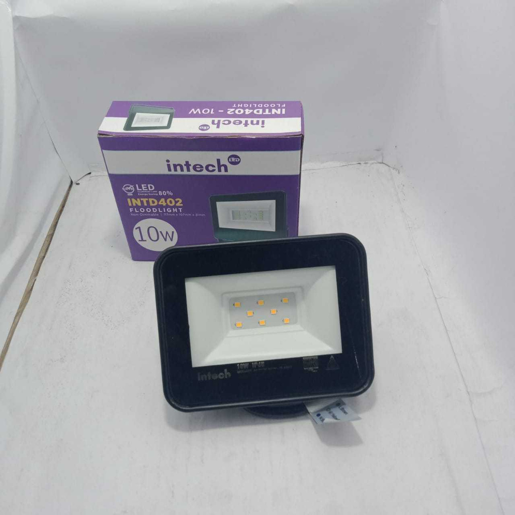 Jual INTECH Lampu Sorot / Lampu Sorot LED / Lampu Tembak FloodLight 10 ...