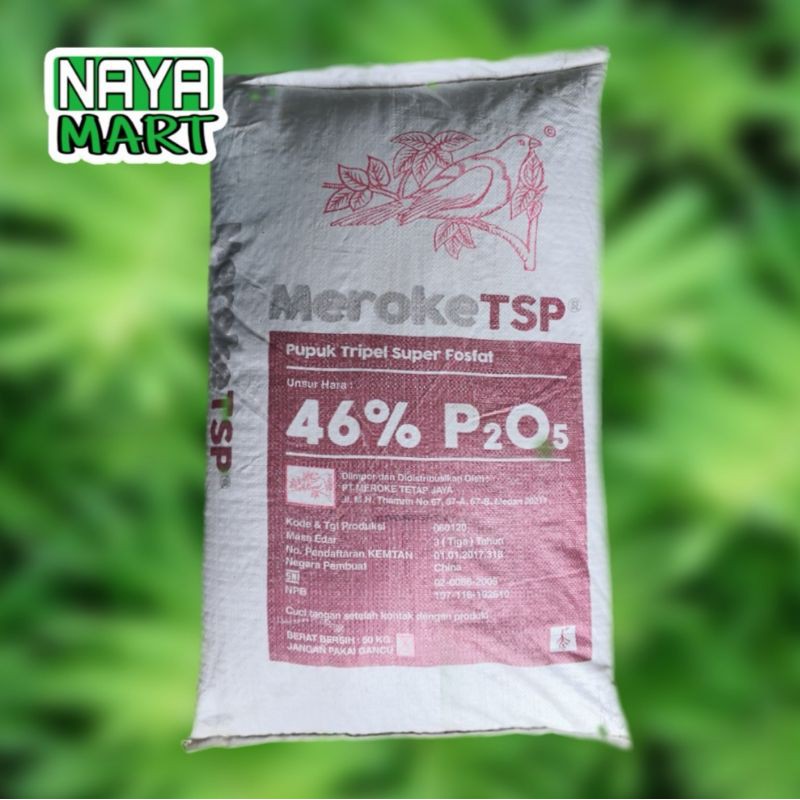 Jual Pupuk Meroke TSP 46% kemasan 1 kg repack | Shopee Indonesia