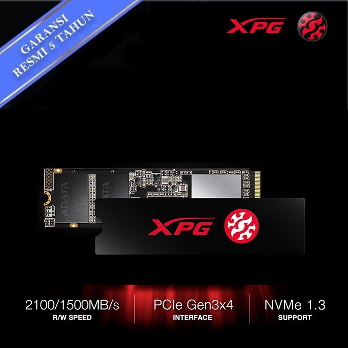 Jual SSD ADATA XPG SX6000 PRO M.2 NVME 512GB PCIe GEN3X4 | Shopee Indonesia
