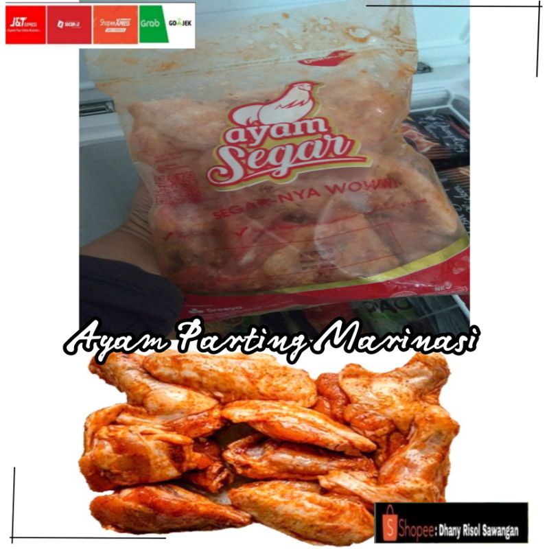 Jual Belfoods Ayam parting marinasi/sayap marinasi/drumstik marinasi ...