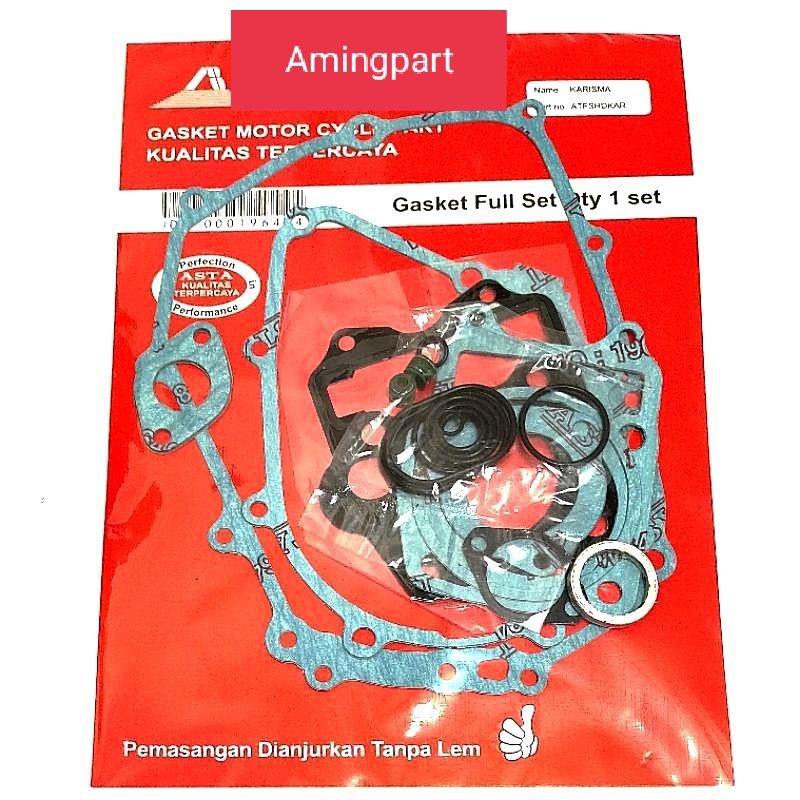 Jual Paking Full Set Asta Original Honda Karisma/Supra X 125/Kirana (KPH) | Shopee Indonesia