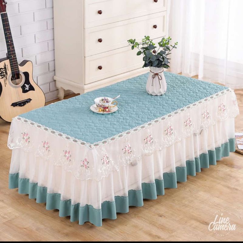 Jual best seller premium quality taplak meja european import 120x60CM ...