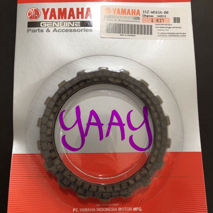 Jual ORIGINAL: Kampas Kopling Plat Kopling Yamaha Jupiter MX Old Lama 1S7 | Shopee Indonesia