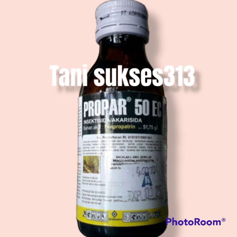 Jual Insektisida Akarisida PROPAR 50 EC100ml Racun hama Propar 100ml ...