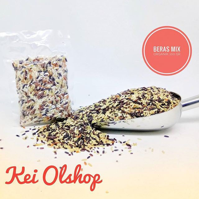 Jual Beras organik varian mix 100 gr | Shopee Indonesia