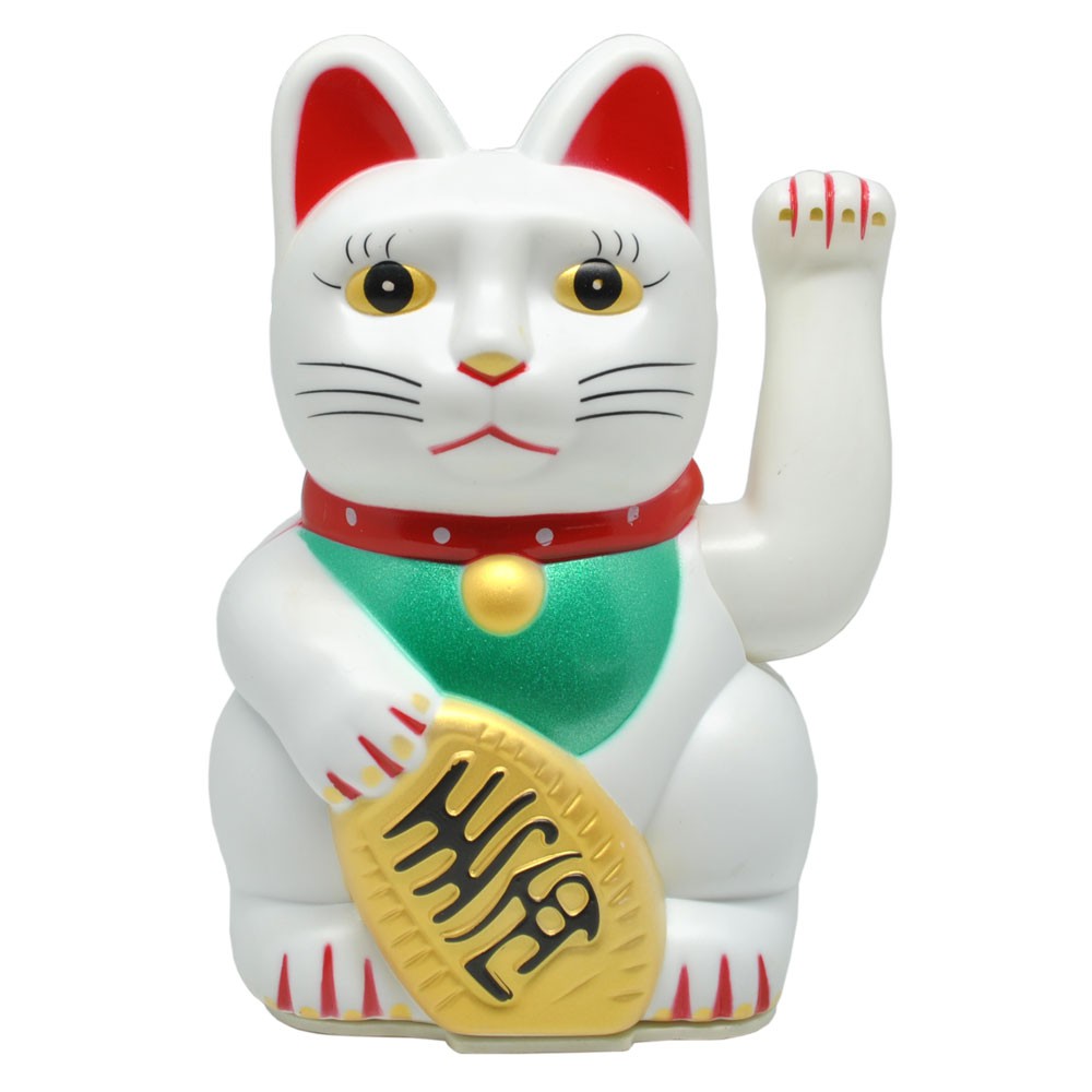 Jual Maneki Neko Patung Kucing Pembawa Hoki Keberuntungan | Shopee ...