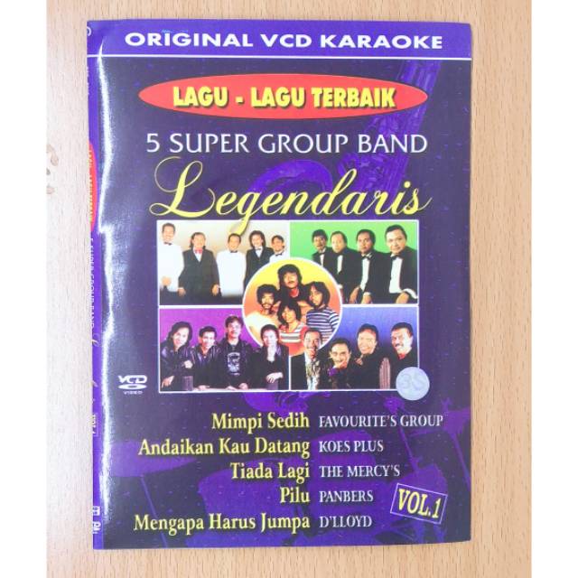 Jual KASET VIDEO VCD ASLI ORIGINAL LAGU KARAOKE SUPER BAND LEGENDARIS | Shopee Indonesia