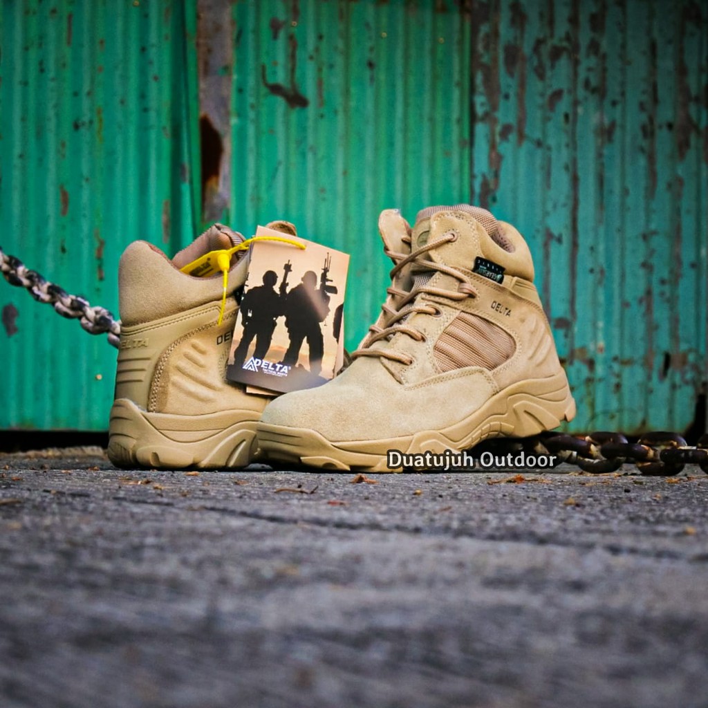 Jual Sepatu Delta 6 inch original / Sepatu Tactical / Sepatu gunung ...