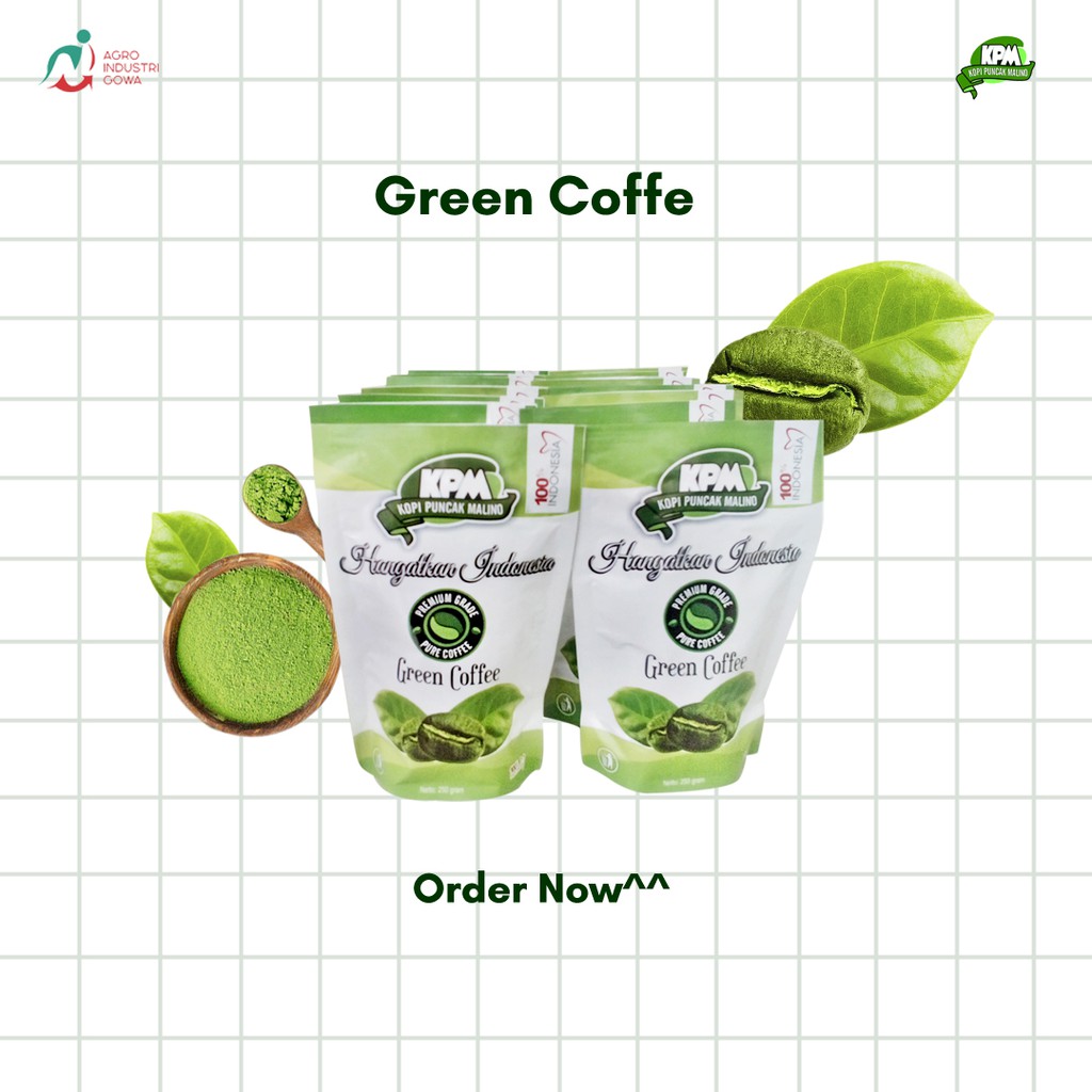 Jual malino green coffee 250gram | Shopee Indonesia