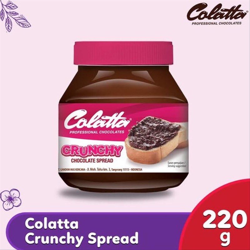 Jual Colatta Crunchy Chocolate Spread Selai Coklat Butiran Crunchy ...