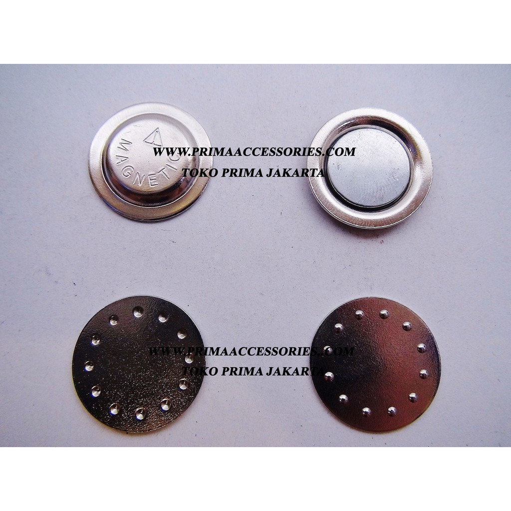 Jual Magnet Nama Dada Bulat 23mm NKL | Shopee Indonesia
