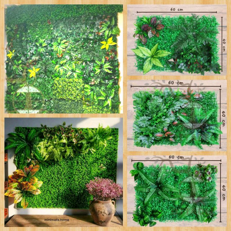 Jual Vertical garden bunga hias artificial imitasi palsu plastik ...