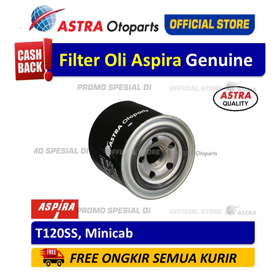Jual Filter Oli/ Oil Filter Aspira T120SS, MINICAB | Shopee Indonesia