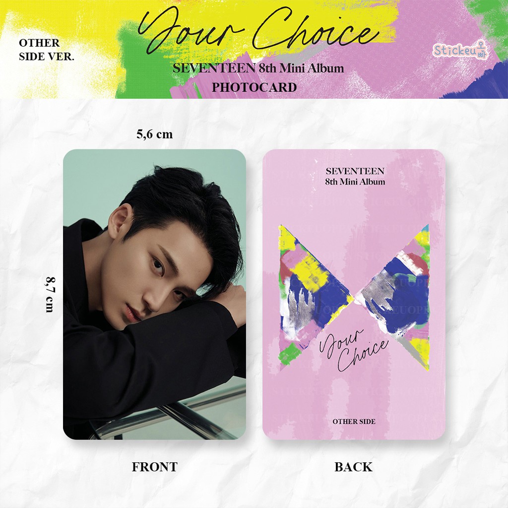 Jual Photocard Seventeen Your Choice (Other Side Ver) | Shopee Indonesia