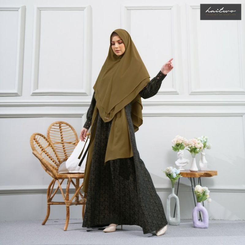 Jual Gamis set jilbab, gamis syar'i, gamis recomended, ootd, seragam, gamis haitwo, gamis adem ...