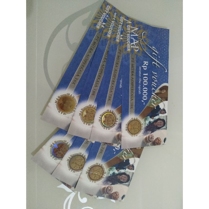 Jual Voucher MAP Nominal 100 Ribu | Shopee Indonesia