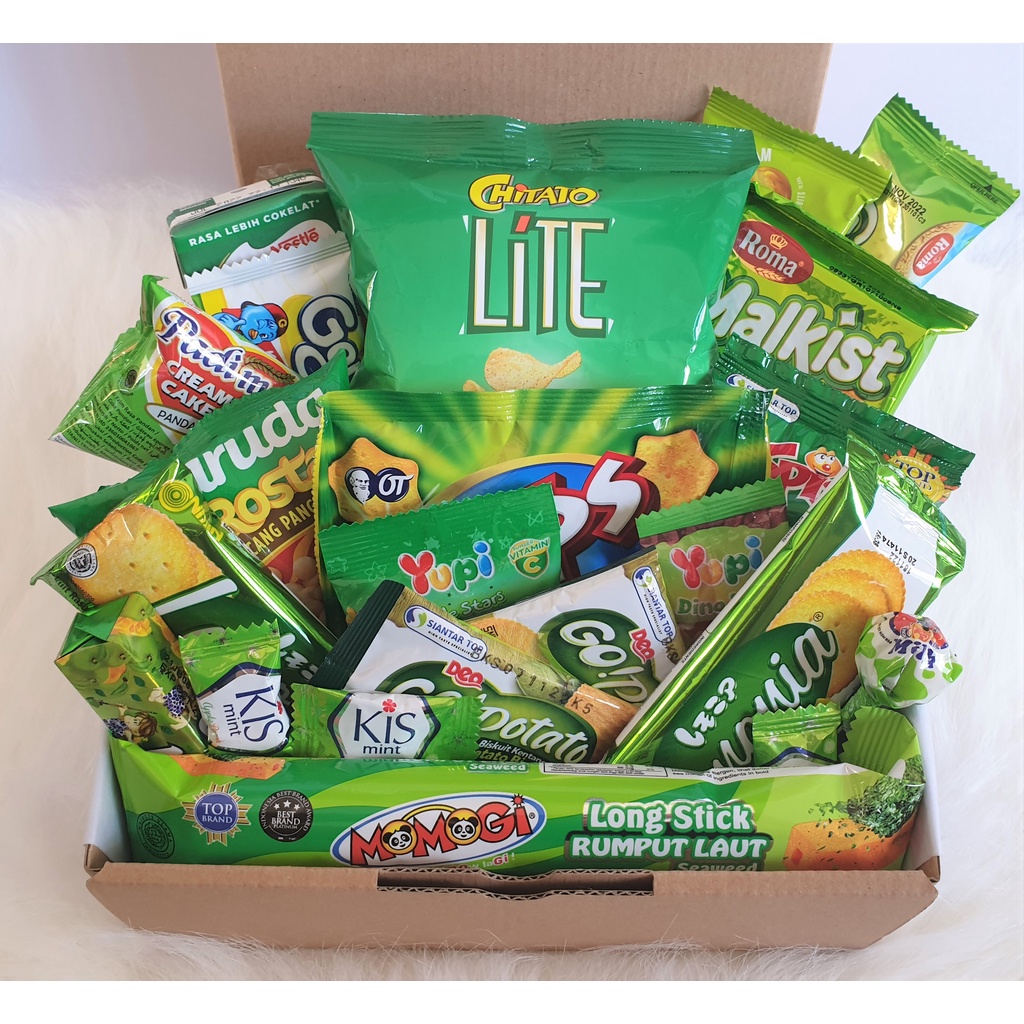 Jual Hampers Snack Gift Box / Hampers Snack / Snack Box / Gift Box ...