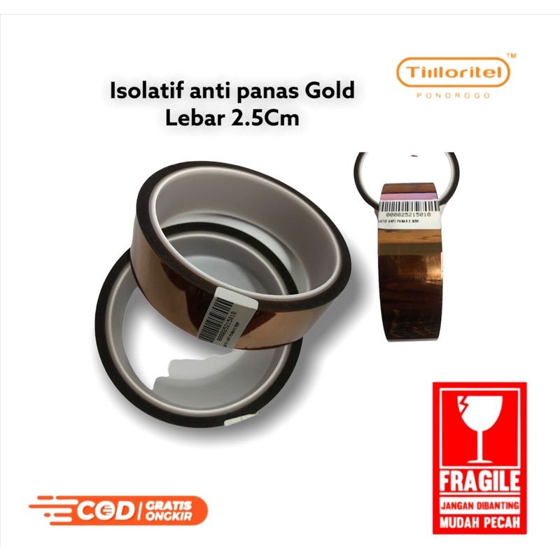 Jual ISOLATIF ANTI PANAS GOLD BERAGAM UKURAN | Shopee Indonesia