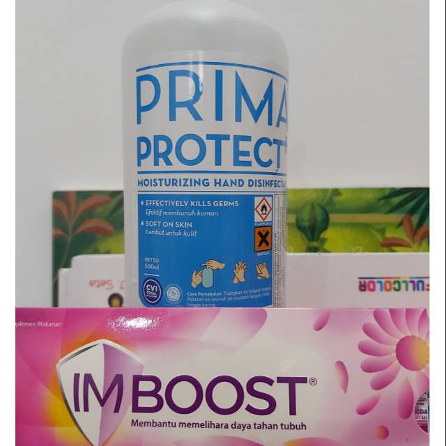 Jual Prima protect Hand Sanitizer dan suplement imboost | Shopee Indonesia