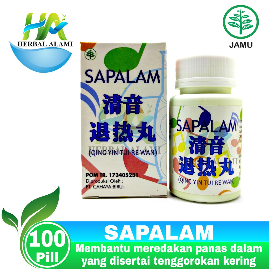 Jual Sapalam (Qing Yin Tui Re Wan) Obat Batuk, Tenggorokan Kering ...