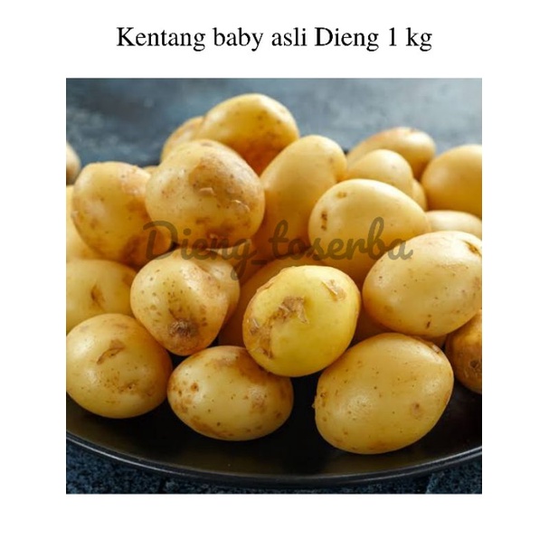 Jual Kentang Dieng Baby kecil Fresh 1kg | Shopee Indonesia