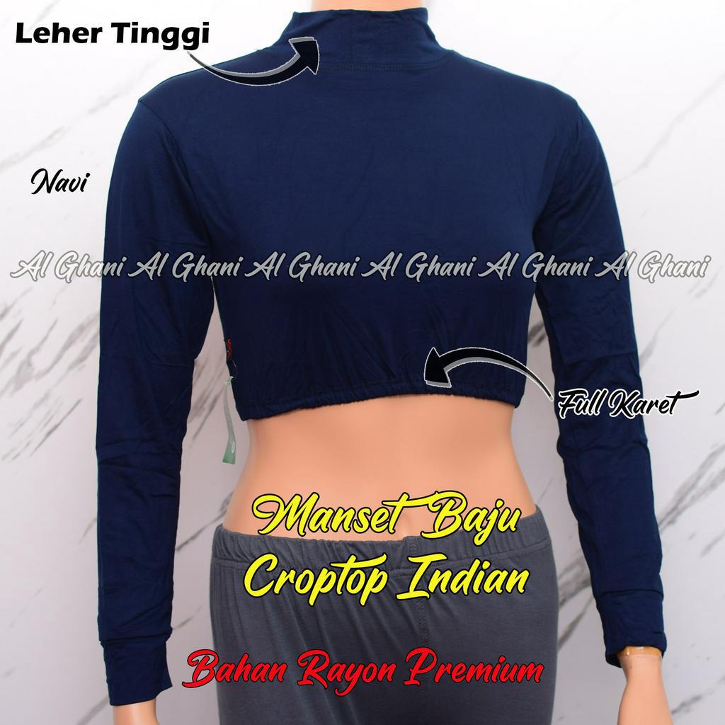Jual MANSET BAJU CROPTOP INDIAN RAYON SUPER | Shopee Indonesia