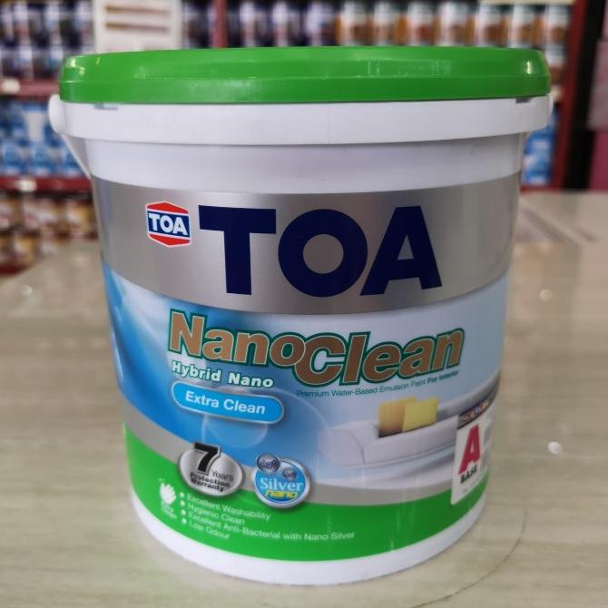 Jual CAT TEMBOK TOA NANOCLEAN EXTRACLEAN 20 L CAT TINTING INTERIOR 20L ...