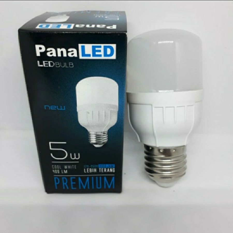 Jual Lampu PanaLed Premium 5W 10W 15W 20W 30W 40W 50 w 60 Watt Kapsul LED T Bulb Bohlam Tabung ...