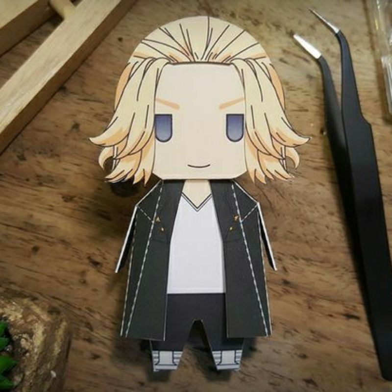 Jual PaperCraft Tokyo Revengers Action Figure Mikey Draken Keisuke Baji ...