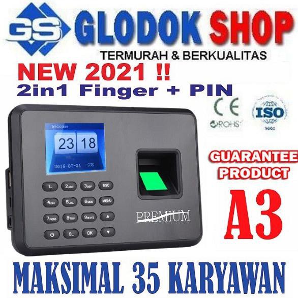 Jual MESIN ABSEN / MESIN ABSENSI / SIDIK JARI / FINGER PRINT A3 | Shopee Indonesia