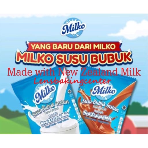Jual Milko Susu Bubuk instan/ instant Sachet Rasa Original / Plain ...