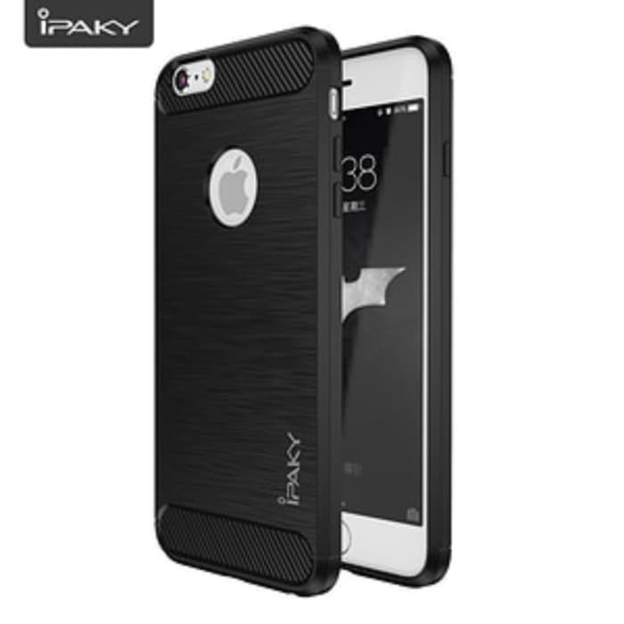 Jual Case Iphone 6 Softcase iPAKY Carbon - Hitam | Shopee Indonesia