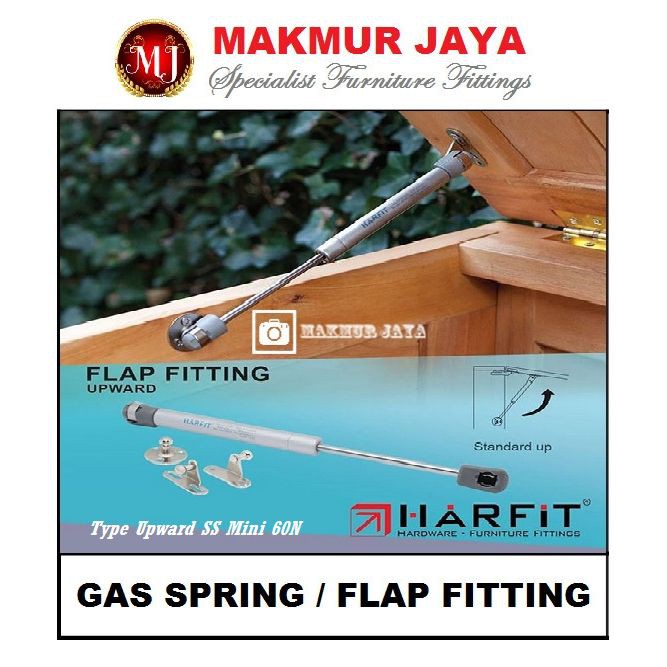 Jual Gas Spring/Hidrolik Pintu Lemari/Jok Motor Harfit Mini 60N ...