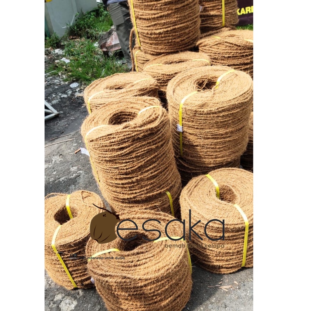 Jual tali roll 8-10mm tali mesin sabut kelapa tali lilit | Shopee Indonesia
