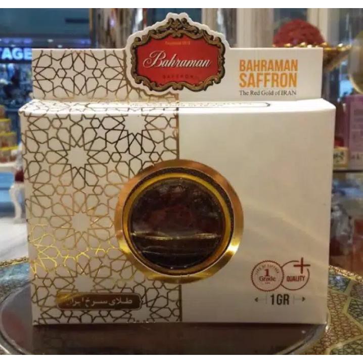 Jual BAHRAMAN SAFFRON 1 Gram IRAN 100% ORIGINAL | Shopee Indonesia