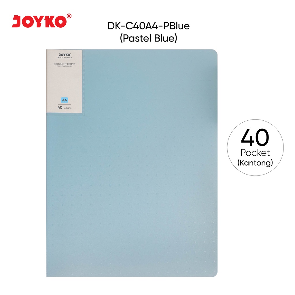 Jual DKA4 Document Keeper Clear Holder Map File Dokumen Folder Joyko ...