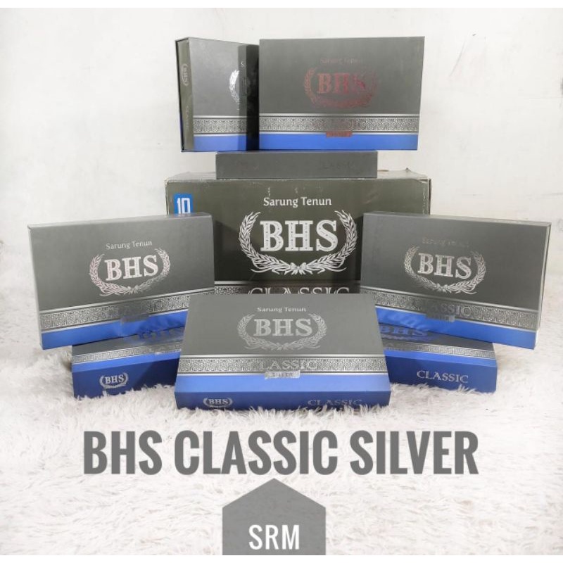 Jual Sarung BHS Classic Silver SRM Ecer Grosir | Shopee Indonesia