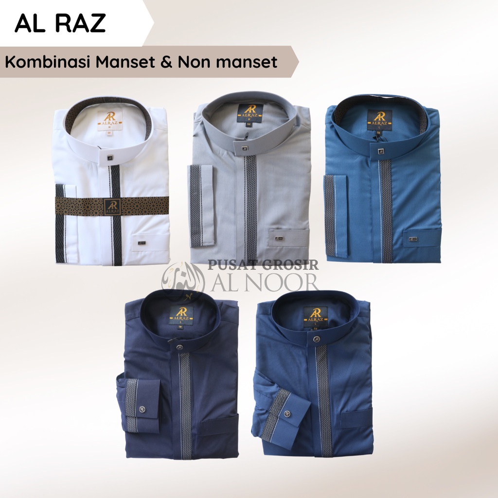Jual Jubah Saudi | Gamis Pria | Al Raz Kombinasi Warna Manset & Non ...
