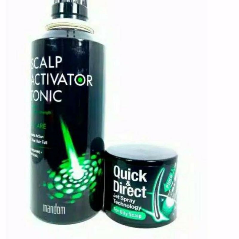 Jual Mandom Hair Tonic Scalp Activator OIL CARE 150ml | Shopee Indonesia