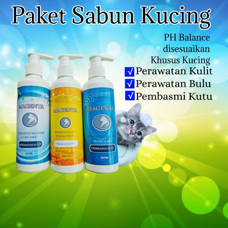 Jual Sabun mandi kucing grooming degreaser perawatan kulit bulu pembasmi kutu 250 ml | Shopee ...