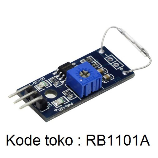 Jual Reed Switch Sensor Module Magnetron Magnetic Switch Saklar magnet ...