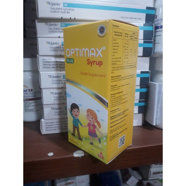 Jual OPTIMAX PLUS SYRUP 100 ML MULTIVITAMIN KESEHATAN MATA | Shopee ...