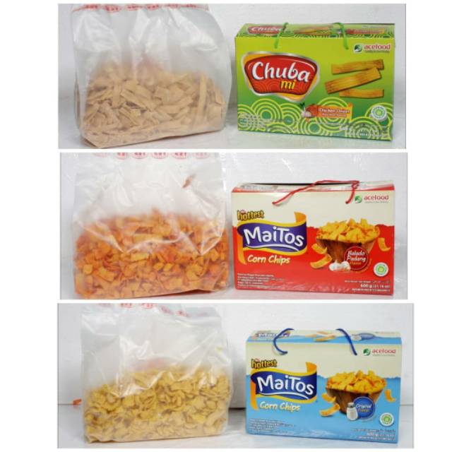 Jual Aneka cemilan snack Maitos dan chubamie cocok untuk parcel dan ...