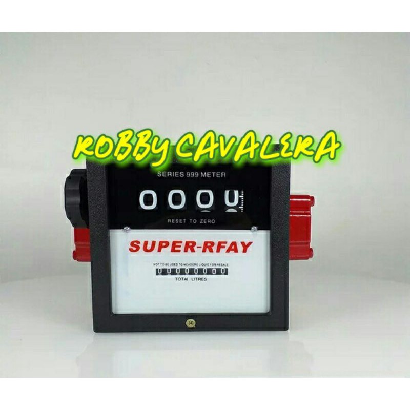 Jual Flow Meter Flowmeter Analog Super-RFAY Alat Ukur Solar BBM dan Air ...