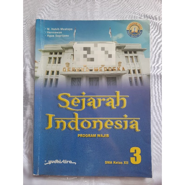Jual Buku Sejarah Indonesia Wajib Kelas 12 Yudhistira | Shopee Indonesia