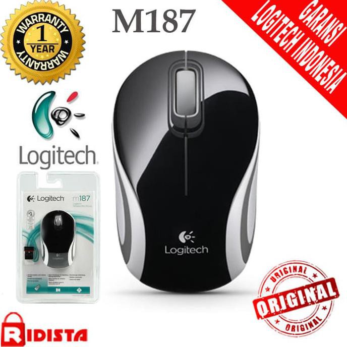 Jual LOGITECH MOUSE WIRELESS M187 - ORANGE | Shopee Indonesia