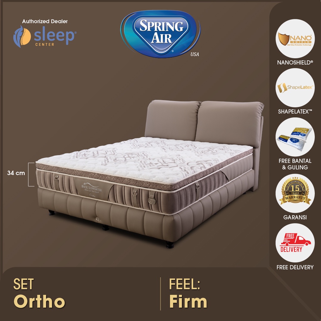 Jual SC Spring Air Bed Set Ortho | Shopee Indonesia