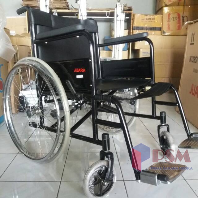 Jual Wheelchair Kursi Roda Standar Rumah Sakit Gea SELLA KY 875 809 B ...