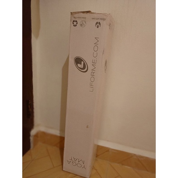 Jual Mat Yoga Liforme purple earth (Asli) (sudah pernah pakai) | Shopee ...