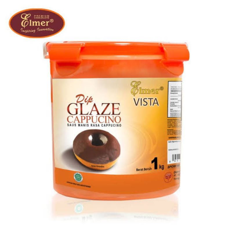 Jual ELMER DIP GLAZE 1 KG PIL PAIL EMBER TOPPING SAUS SAOS SAUCE SELAI ...